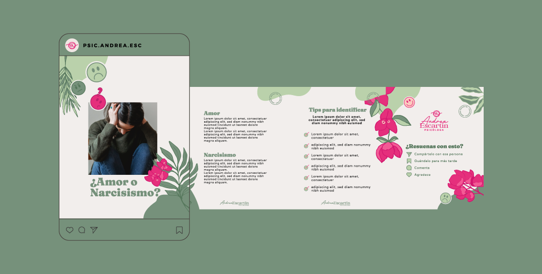 PsicoAndrea | Identidad Visual - Gene Gonz